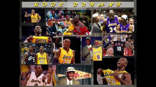 Kobe Bryant: Basketball Legend - Fun PPT and handout (High DOK Engagement)