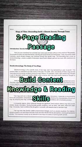 Layers of the Rainforest Reading Comprehension | Grades 5–8 | Science ...