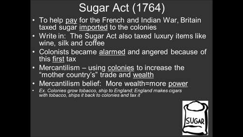 The American Revolution - PowerPoint and Guided Notes (Revolutionary War)