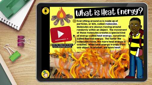Heat Energy LINKtivity® (Heat Sources, Heat Transfer, Effects of Heat ...