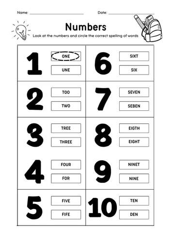 numbers by tippayarat suphpon | TPT