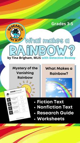 Rainbow Report Research Project Template Research Process Graphic ...