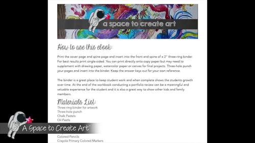 *2nd Edition: Art History Workbook 2 for Middle School Art, 10 Art ...