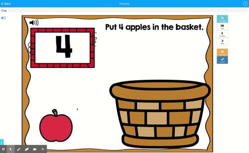 Counting Boom Cards by Krafty in Kinder | TPT