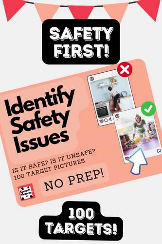 Safety Issue Activity - No Prep: Is it safe? Safe and Dangerous Situations
