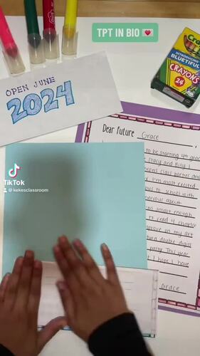 Dear Future Me- Back to School Writing Activity by KekesClassroom