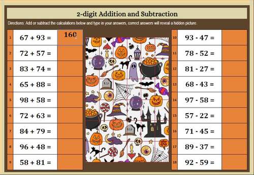 Digital Shape Puzzle NO PREP - Pumpkin Stack Block Puzzle Reveal