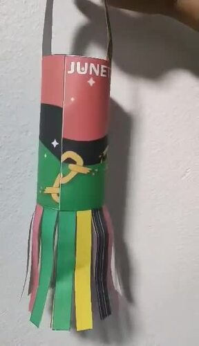 Juneteenth Windsock Activities Craft by LittleMons | TPT