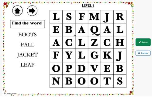 Word Search - Fall/Autumn (3 Levels: Easy, Medium, and Hard) by ...
