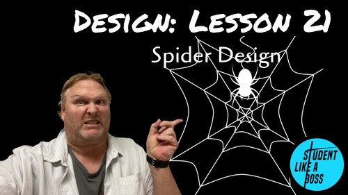 STEAM Spider Design: Digital Art Google Drawings Lessons and Tech Sub Plans