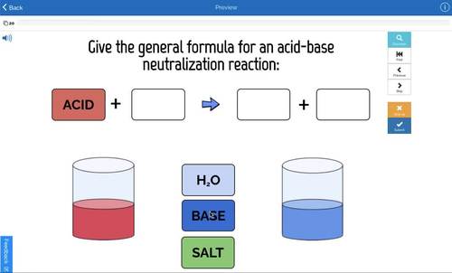 Acid Base Neutralization Reactions Boom Cards - Digital Task Cards