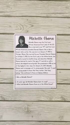 Black History Mini Unit {Featuring Modern Day Heroes} | TPT