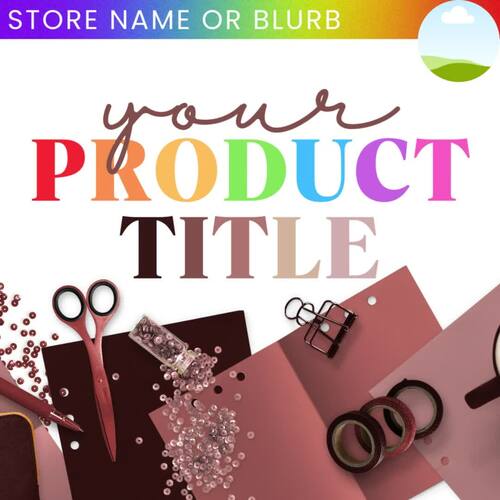 All Are Welcome Product Preview Product Video Canva Template | TPT