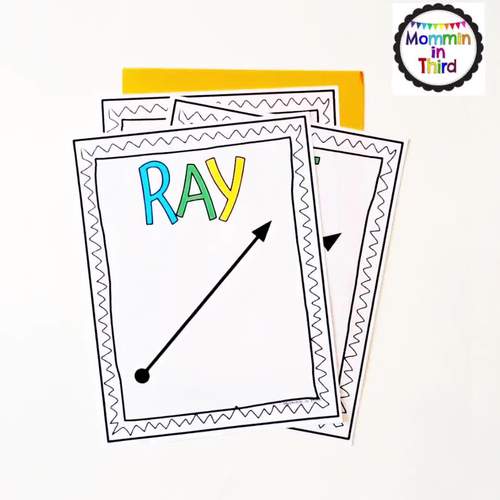 Lines and Angles Posters l Acute, Obtuse, Right Geometry Bulletin Board