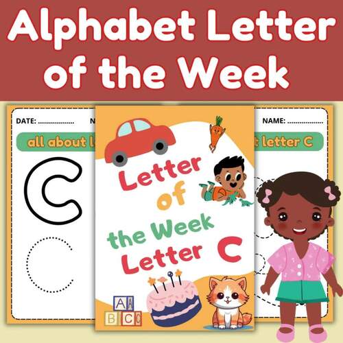 Alphabet Letter of the Week Worksheets -Games, Letter of the Week ...
