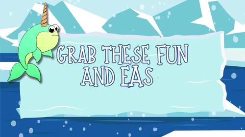 28 Arctic Animal Cut and Paste Craft Template Ultimate Bundle | TPT