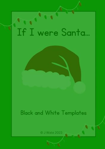 Christmas Creative Writing Craft Templates: Christmas Worksheet Activity
