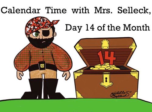 Calendar Time with Richelle Selleck, Day 14 of the Month | TPT