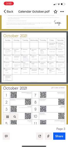 OCTOBER Listening Calendar 30 Days of Songs and Music Listening Activities