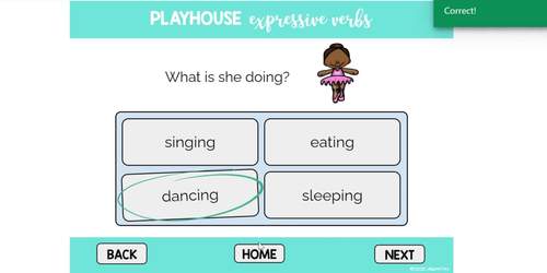 Playhouse Language Activities BOOM Cards™️ Speech Therapy Distance Learning