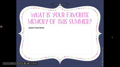 Back To School Digital Task Cards Get to Know You Activity | TPT