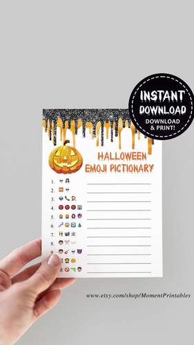 12 Halloween Games, Halloween Printables, Halloween Games Bundle