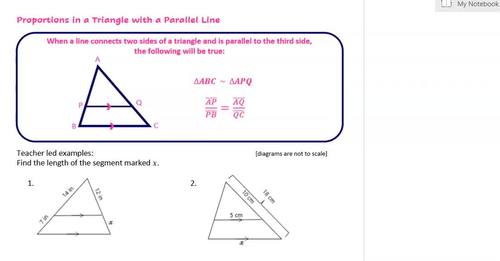 Results for proportions in one triangle | TPT