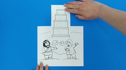 Tower of Babel Bible Craft | Sunday School Activities | TPT