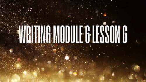 4th Grade HMH Into Writing Module 6 Lesson 6 Slides | TPT