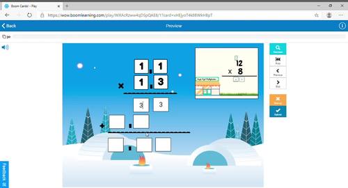 Multiplying Decimals Boom Cards for Distance Learning (Winter) | TPT