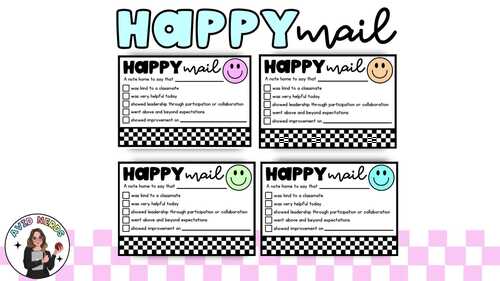Happy Mail | Classroom Management for Parent Communication | Positive ...