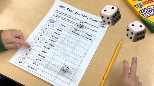 Spellings of / ou / Games / HD Word Unit 17 SOR Phonics by Mr Elementary Ed