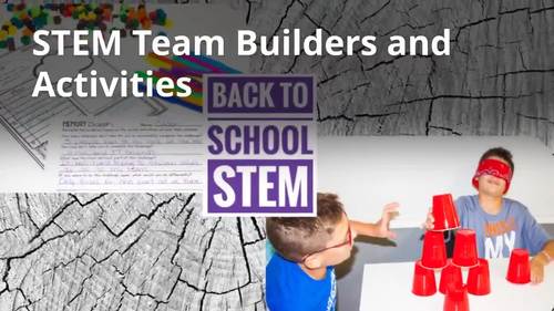 Back to School STEM Activities First Day of School Team Building ...