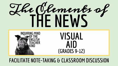 Newsworthiness in Media PowerPoint (Introduction to Journalism) | TPT