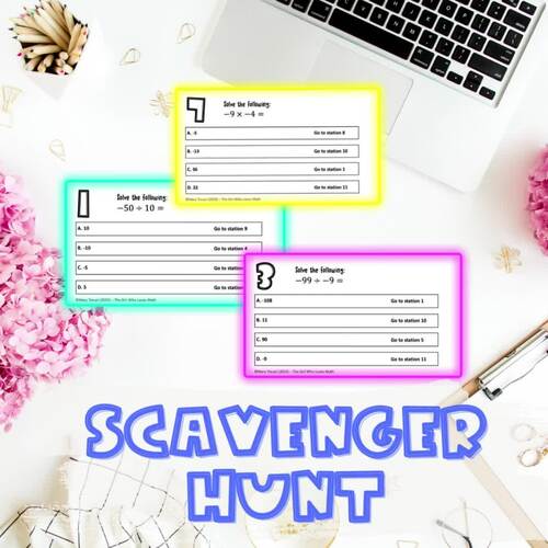 Interactive Decimal Hunt (Dividing Decimals by Whole Numbers MATH)