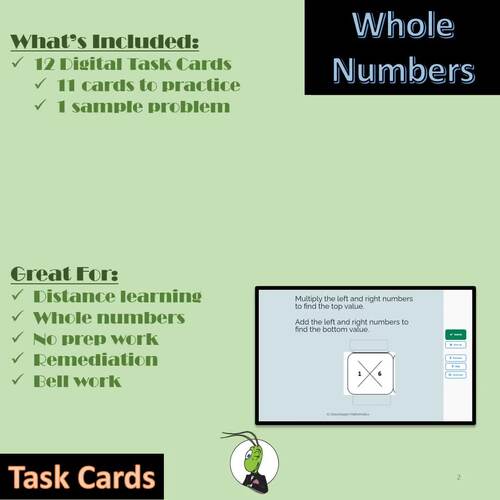 Multiply and Add Whole Numbers Drill Game BOOM Task Cards | TPT
