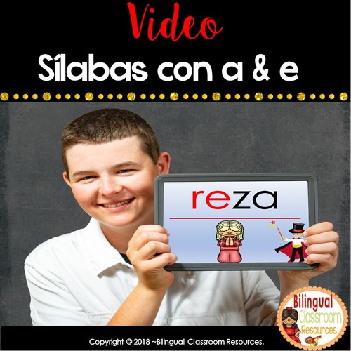 Sílabas con a & e (video) DIstance Learning by Bilingual Classroom ...