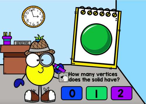 3D Shape Attributes Boom Cards for Geometry | TPT