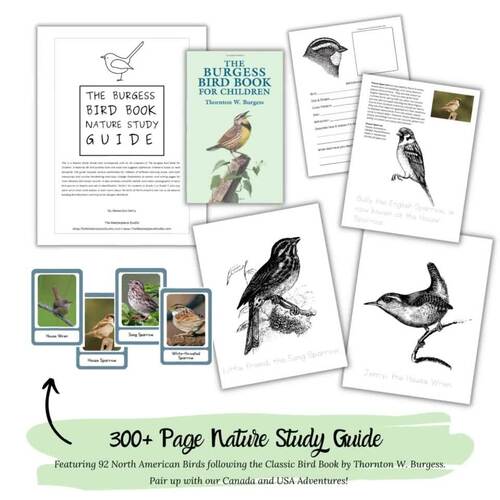 The Burgess Bird Book Nature Study Guide by The Masterpiece Studio