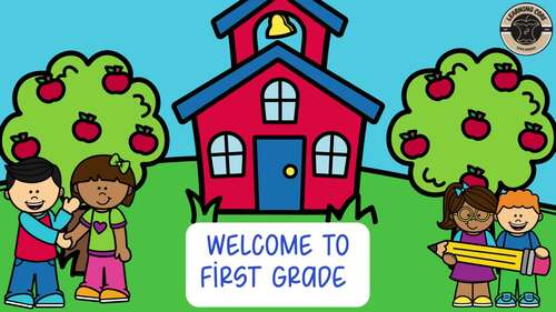First Grade Back to School Writing First Week Welcome to First Grade No ...