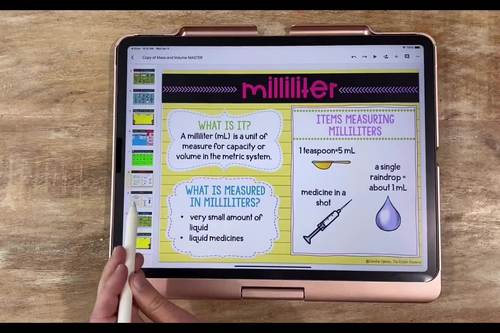 Measuring Volume and Mass Standard 3.MD.2 by The Rocket Resource