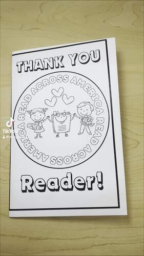 Printable Thank You Cards for Guest/ Mystery Readers or National Read ...