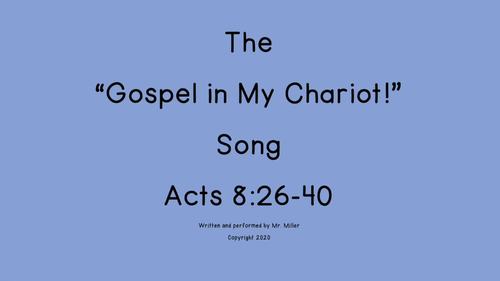 The "Gospel in My Chariot!" Song Bundle! Vacation Bible School | TPT