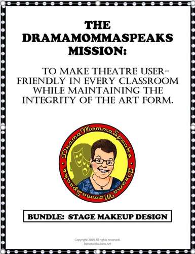 Bundle| Stage Makeup Design Old Age| Fantasy| Zombie| Circus | TpT