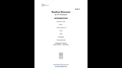 Bamboo Blossoms - 1st Year String Orchestra by Four10 Music | TPT