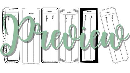 Bookshelf Templates: Book Covers/Book Spines by Holly Phraseology