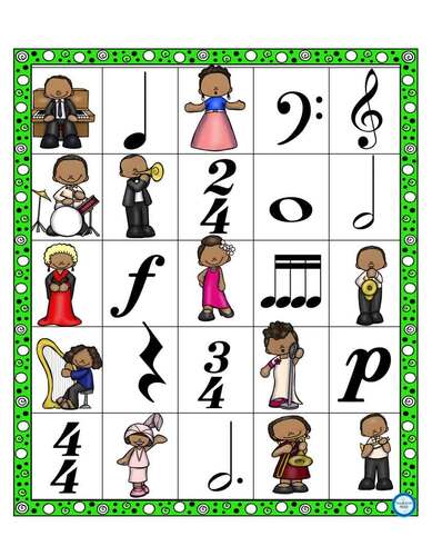 Black History Music Bingo, Jazz Appreciation Music Bingo by TEACH KIDS ...