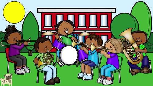 The Liberty Bell March Marching Music Brass Family Instruments Creative ...