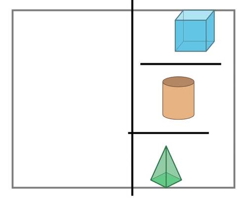 3D Shapes Real-Life Example Flashcards | Hands-On Math Center by EDURA