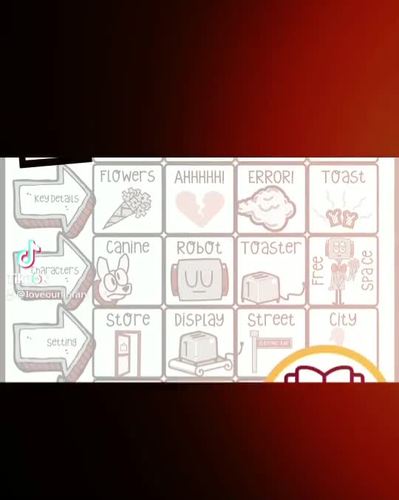 Robot in Love Bingo Game by loveourlibrary | TPT